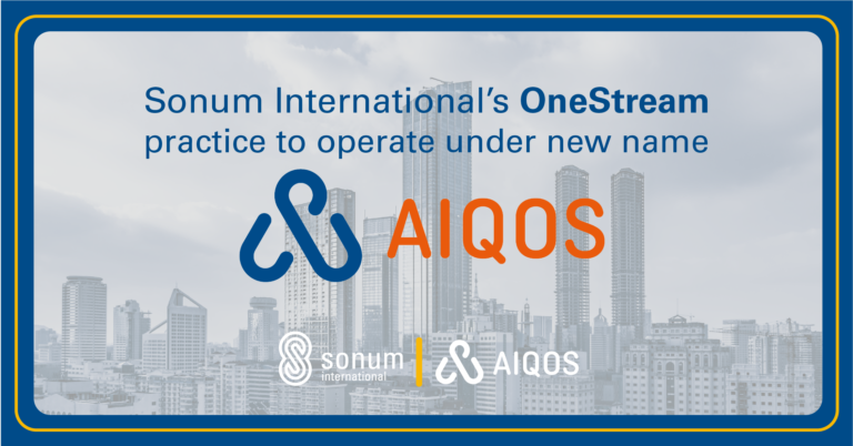 Sonum International’s OneStream practice to operate under new name ...
